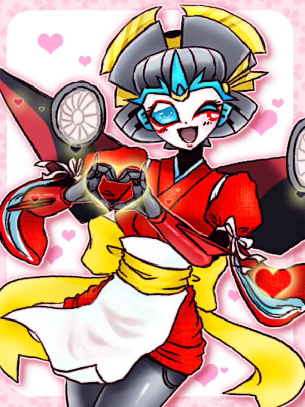 Japanese-style maid Windblade「MOE MOE KYUN!!」 | Transformers | Know ...
