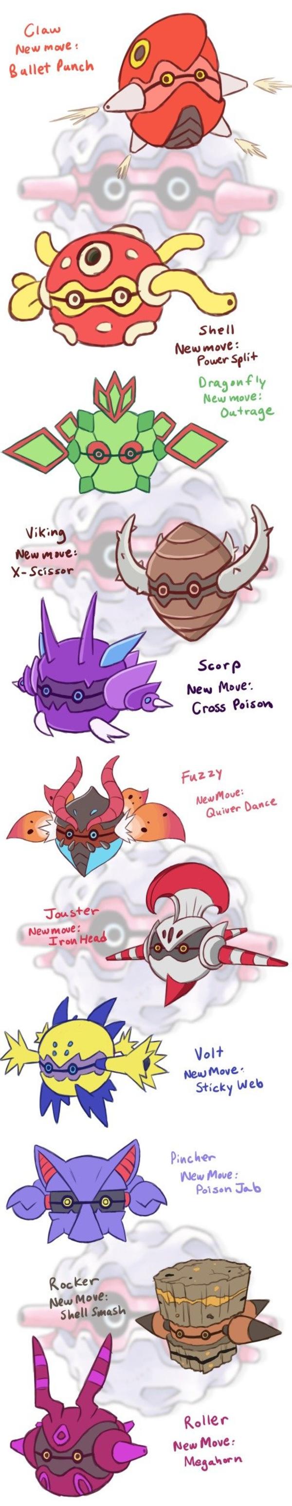 Forretress variations | Pokemon Variants | Know Your Meme