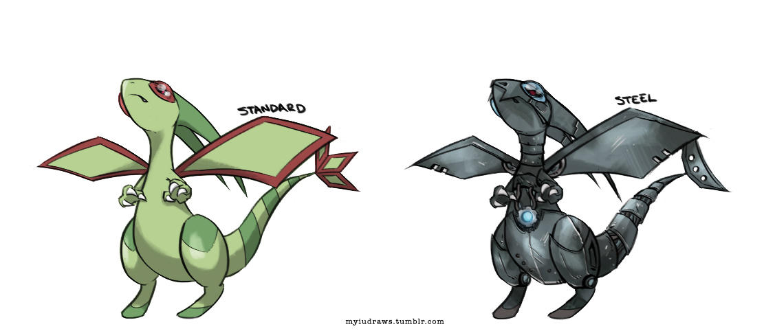 Flygon variations | Pokemon Variants | Know Your Meme