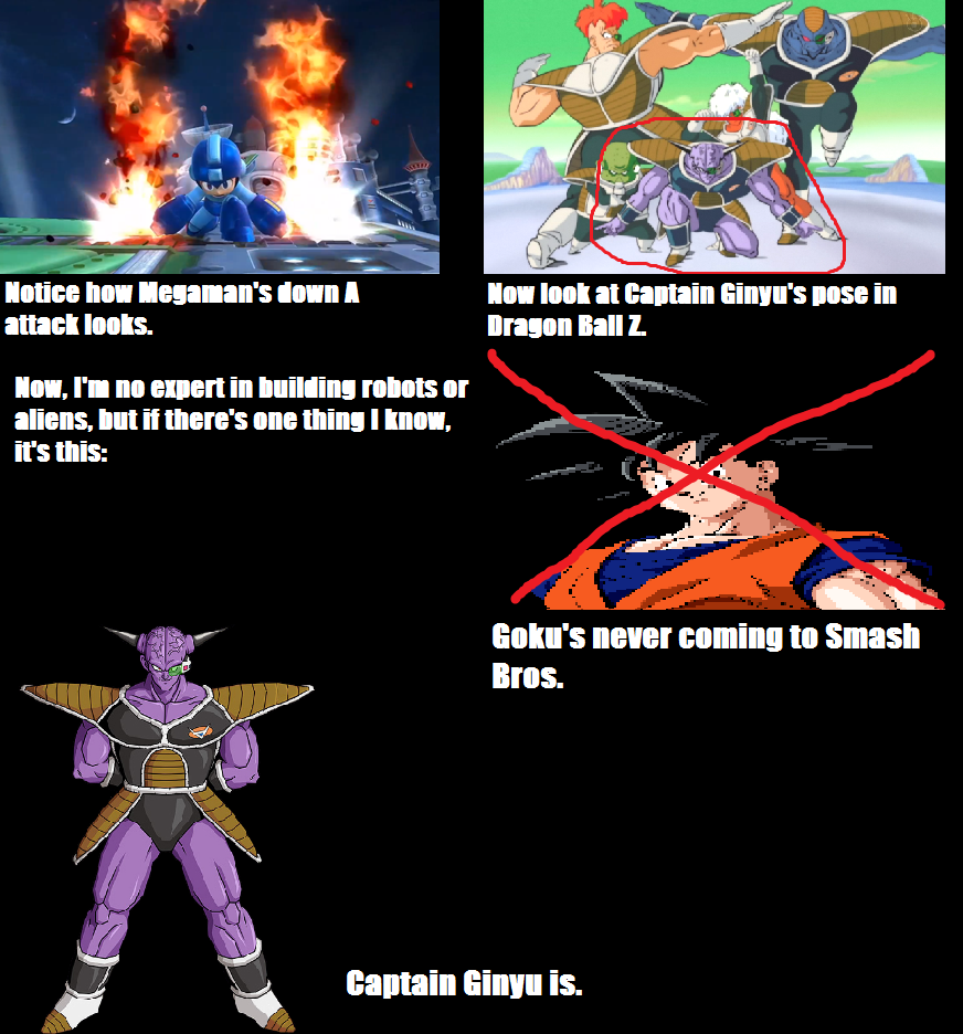 Ginyu 4 Smash? | Super Smash Brothers | Know Your Meme