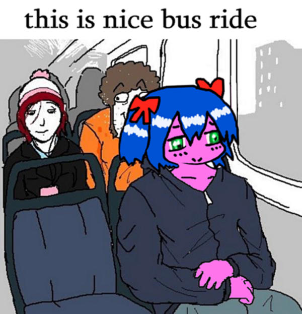 bus | This is Nice Board / Bury Pink Gril | Know Your Meme
