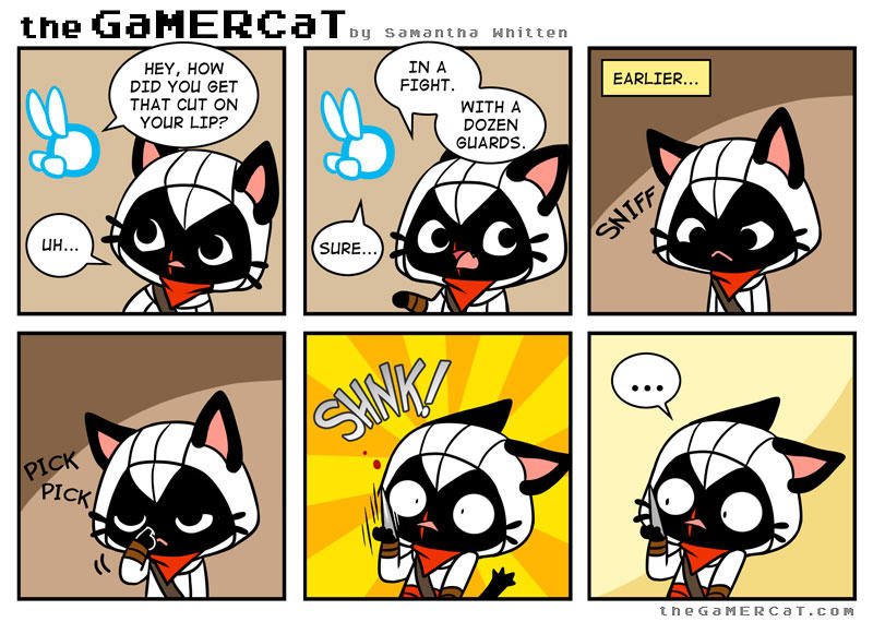 Ow | The GaMERCaT | Know Your Meme