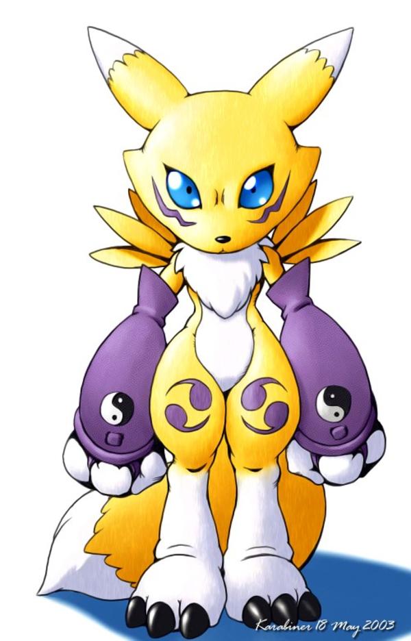 These are her actual proportions in the game series | Renamon | Know ...