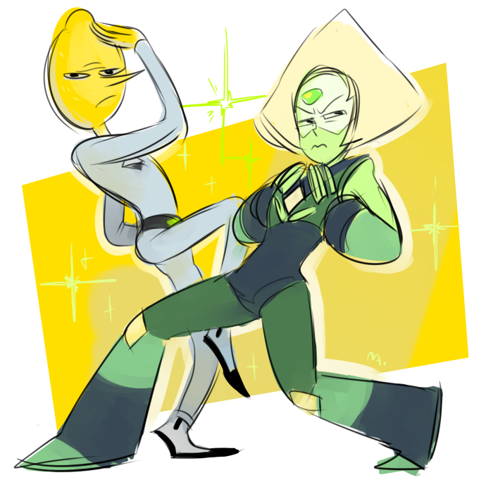 Lemon and Lime | Steven Universe | Know Your Meme