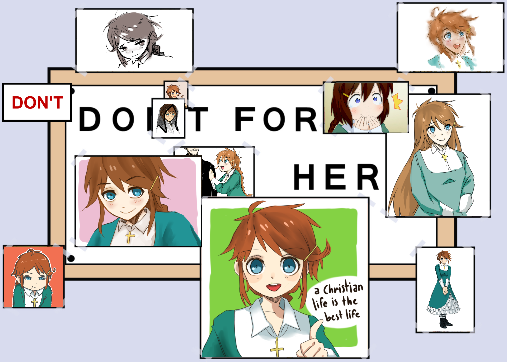 (Don't) Do it for her | Christ-chan | Know Your Meme