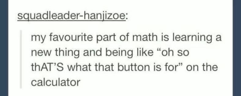 The adventures of math | Tumblr | Know Your Meme