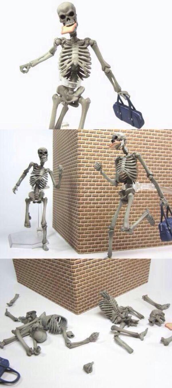 Late for skeleton school | Skeletons | Know Your Meme