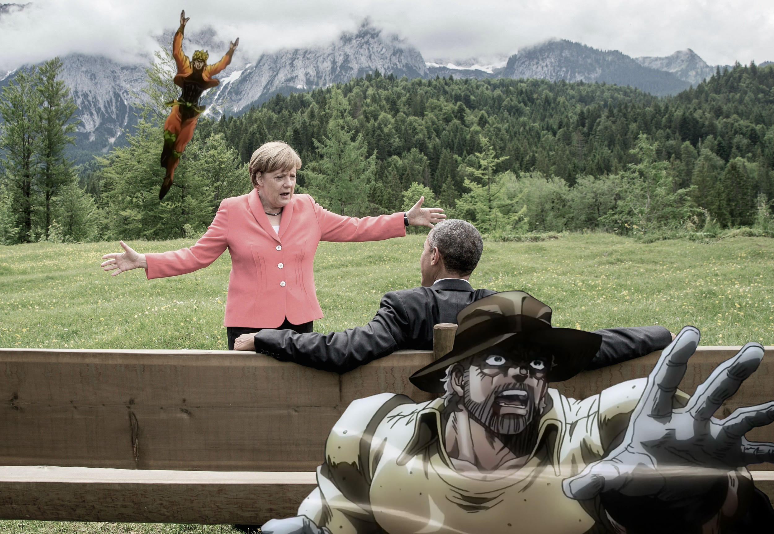 The world's leaders are powerless against The World | Angela Merkel and ...