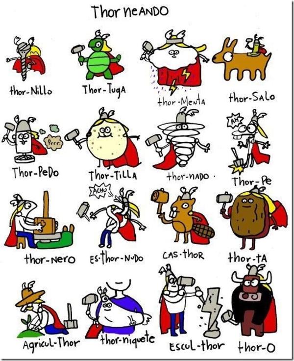 Thor Pun doodles | Thor Puns | Know Your Meme