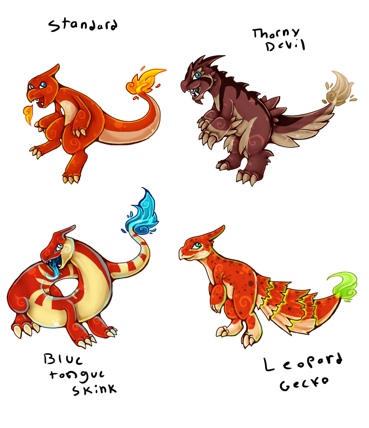 Charmander Variations | Pokemon Variants | Know Your Meme