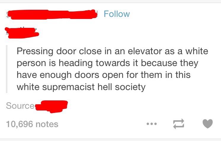 White people not welcome in elevators | Social Justice Blogging | Know ...