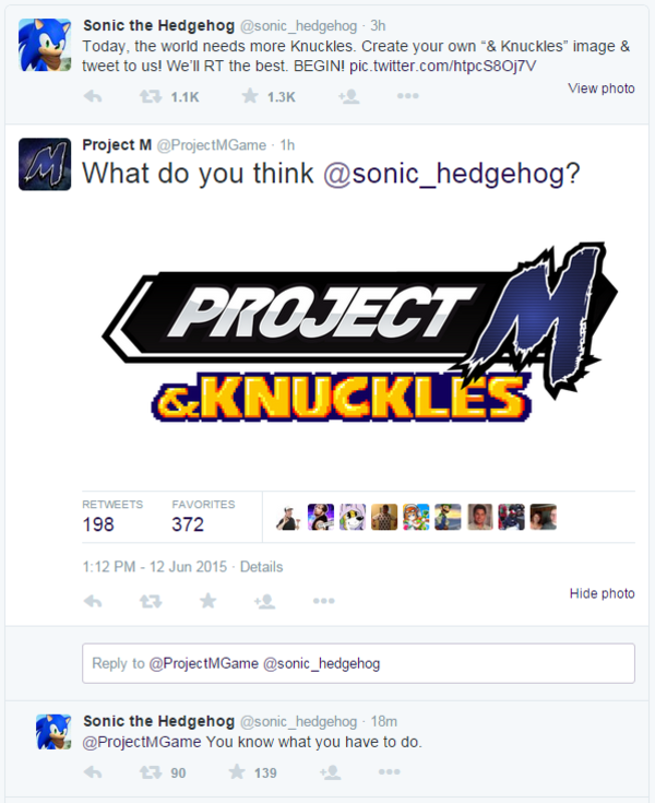 Project M & Knuckles | & Knuckles | Know Your Meme