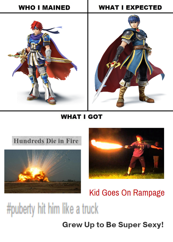 As a Marth Main Who Decided to Play Roy out of Interest, I Can Attest ...