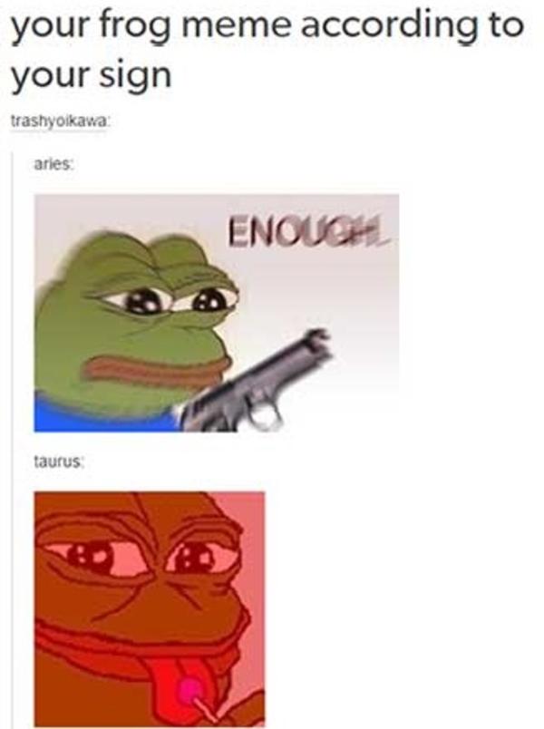 Pepe Redux | The Signs As... | Know Your Meme