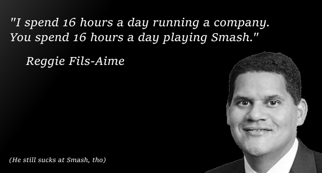 Reggie at Smash | Reggie Fils-Aime | Know Your Meme
