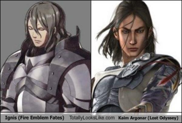 There's a bit of a resemblance, in my opinion. He definitely sprang to ...