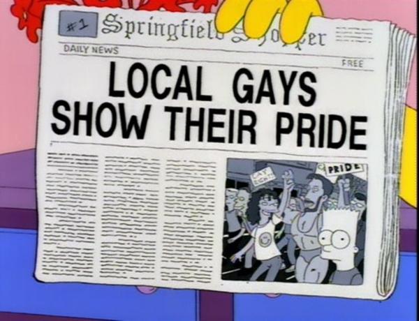 Local Gays | The Simpsons | Know Your Meme