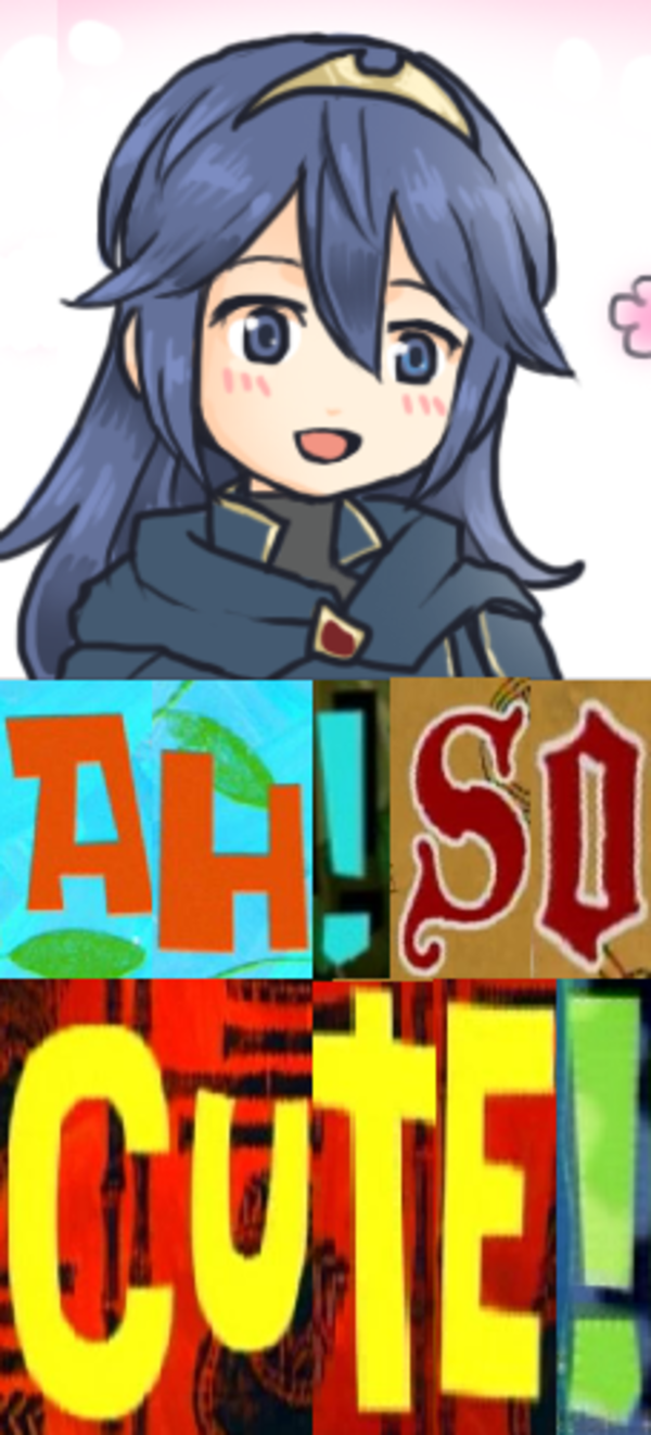 "Ah, So Cute!" in Expand Dong form. | Lucina "Ah, so cute" | Know Your Meme