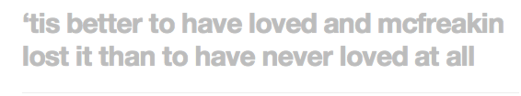 McFreaking Loved and Lost | Let's McFreaking Lose It | Know Your Meme