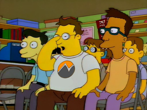 Simpsons Nerds | NeoGAF | Know Your Meme