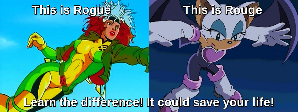 Rogue and Rouge | Learn The Difference, It Could Save Your Life | Know ...