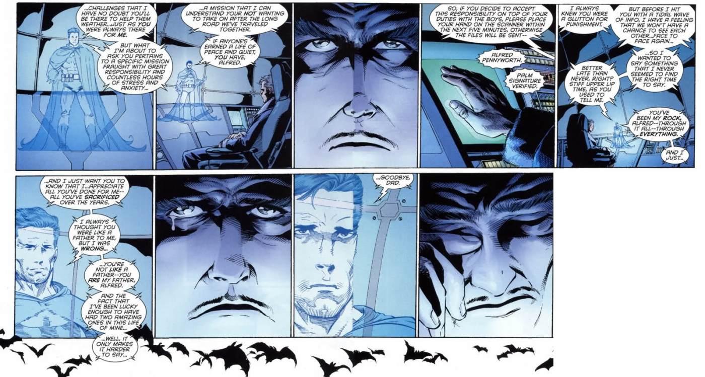 Batman tells Alfred how he truly feels about him | Batman | Know Your Meme
