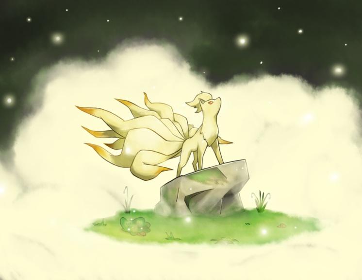 Ninetales making a wish | Pokémon | Know Your Meme