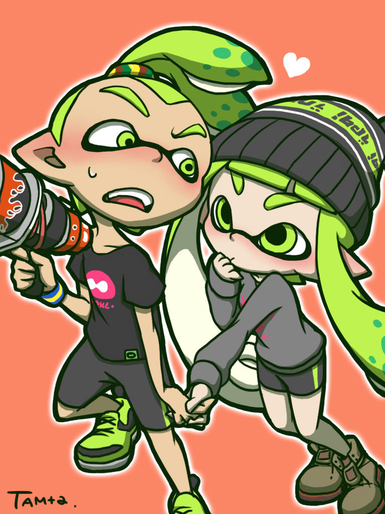 Cute Couple | Splatoon | Know Your Meme