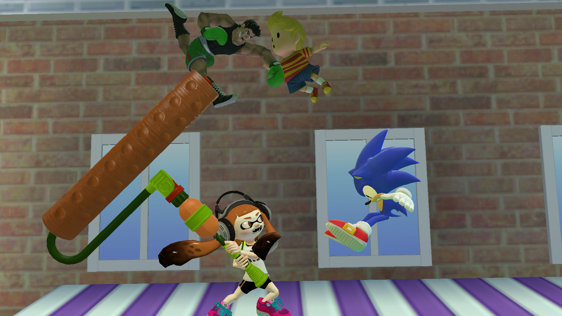 A Battle on Onett, ft. Inkling | Super Smash Brothers | Know Your Meme