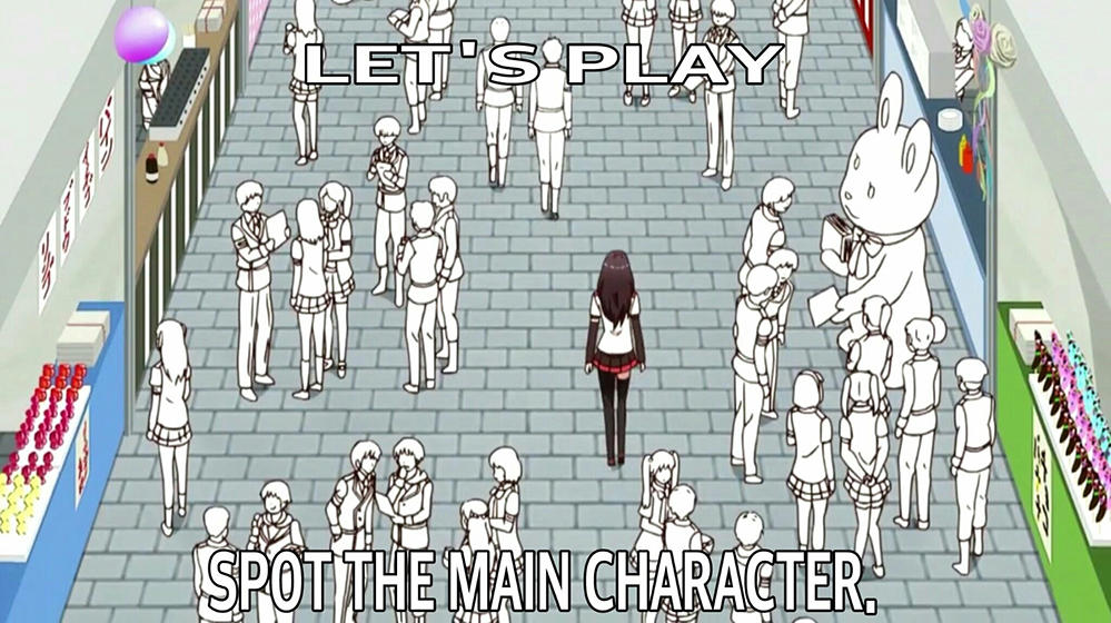 Spot the Main Character | Know Your Meme