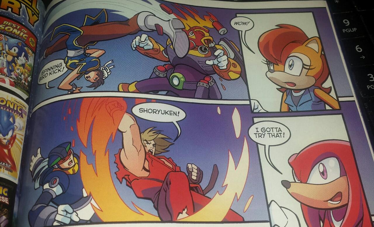 Shoryuken | Archie Sonic Comics | Know Your Meme