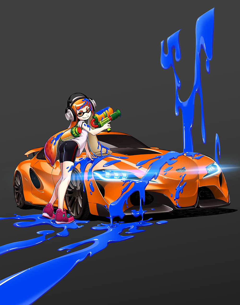 Let me splat your car | Splatoon | Know Your Meme