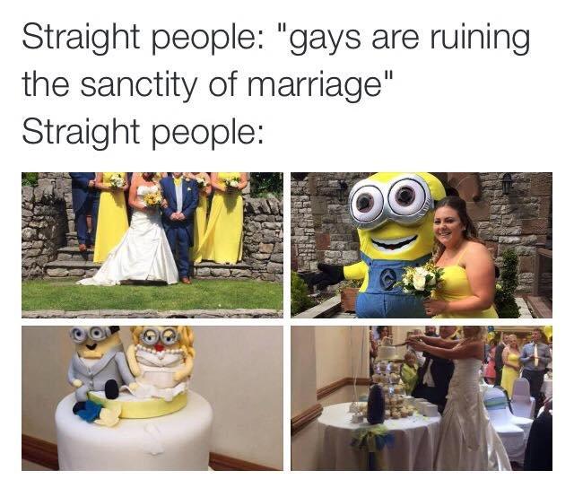 The sanctity of marriage | Minions | Know Your Meme