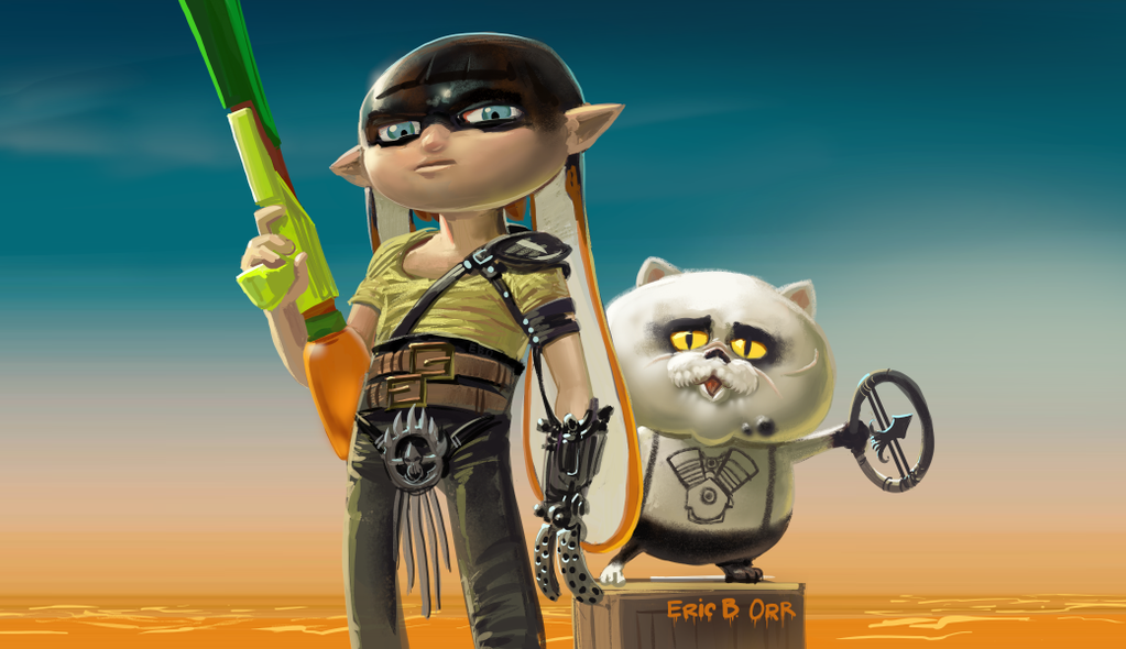 splatoon mad max | Splatoon | Know Your Meme