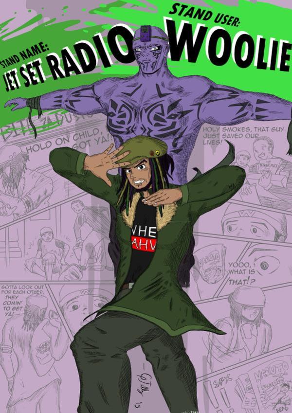Jojo inspired fan-art of Woolie and Rage | Woolie Madden | Know Your Meme