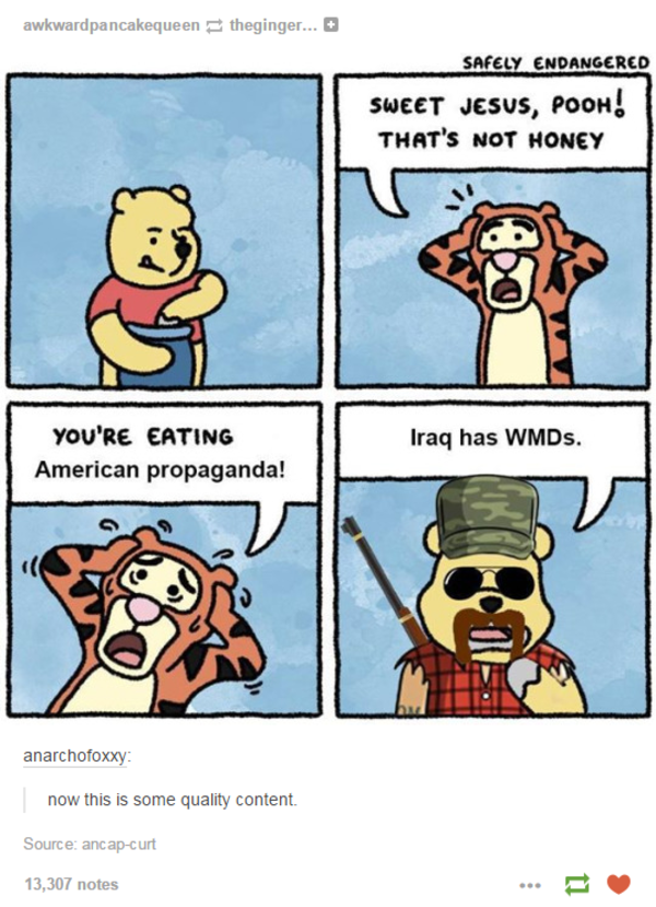 Murikka | Sweet Jesus, Pooh! That's Not Honey! | Know Your Meme