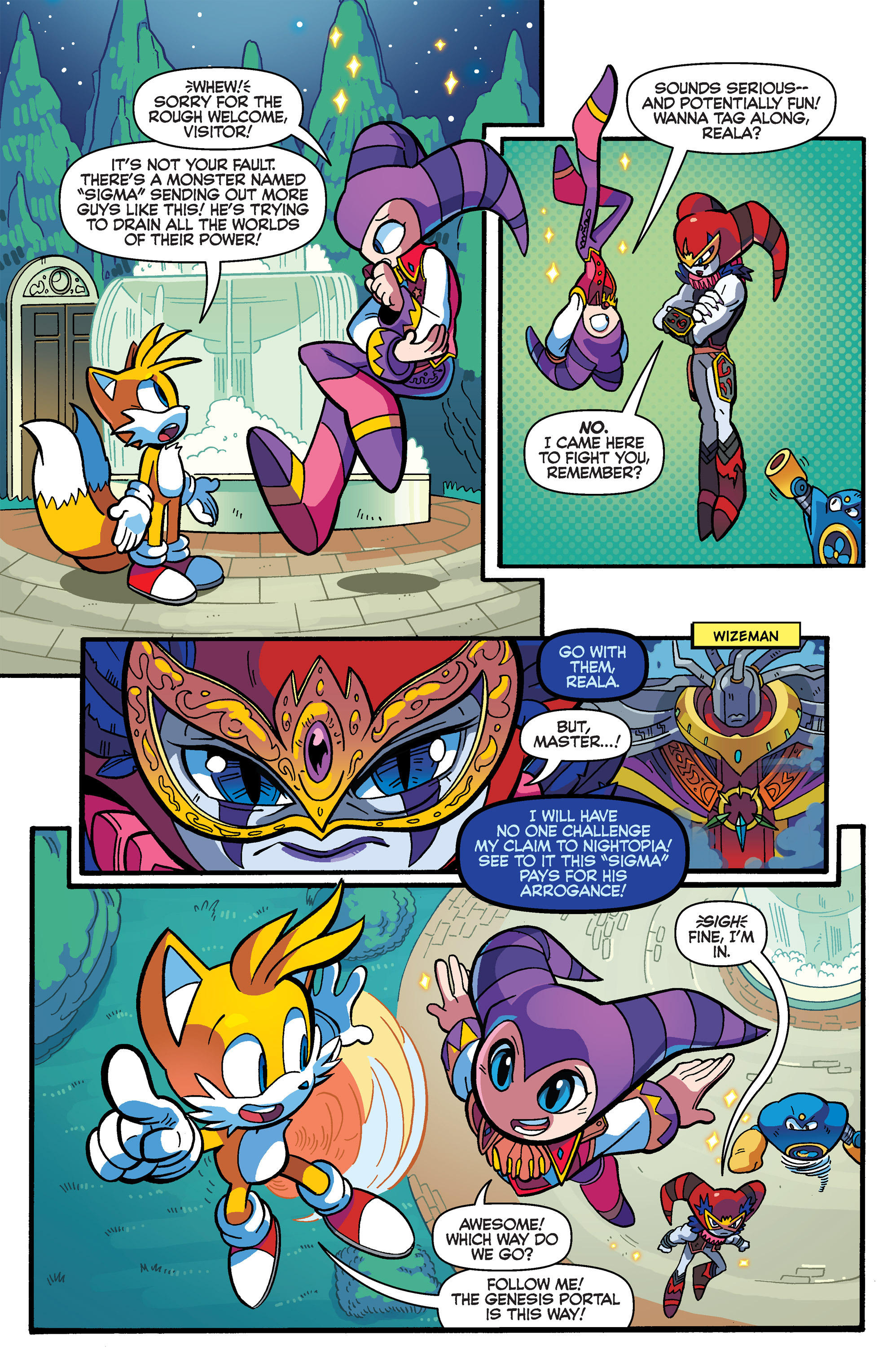 Reala joins the fight | Archie Sonic Comics | Know Your Meme