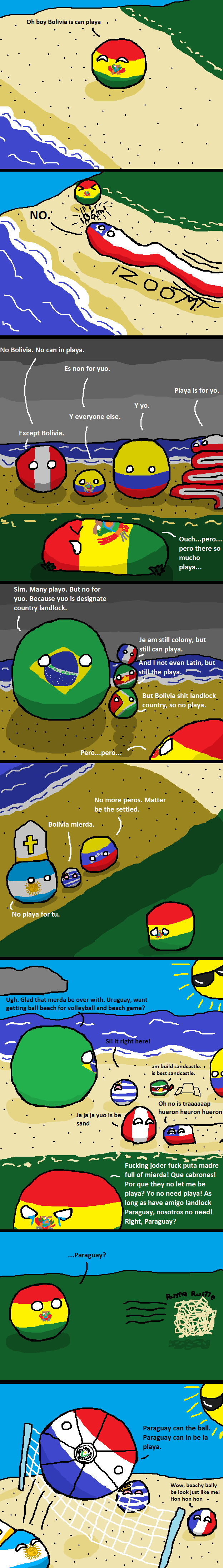 Poor Bolivia | Polandball | Know Your Meme
