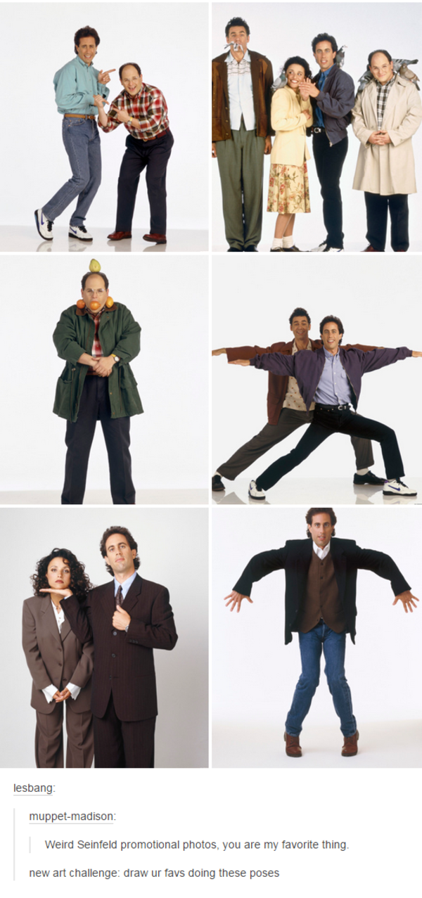 strike a pose | Seinfeld | Know Your Meme