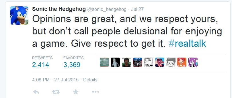 The Ultimate Tweet | @Sonic_Hedgehog | Know Your Meme