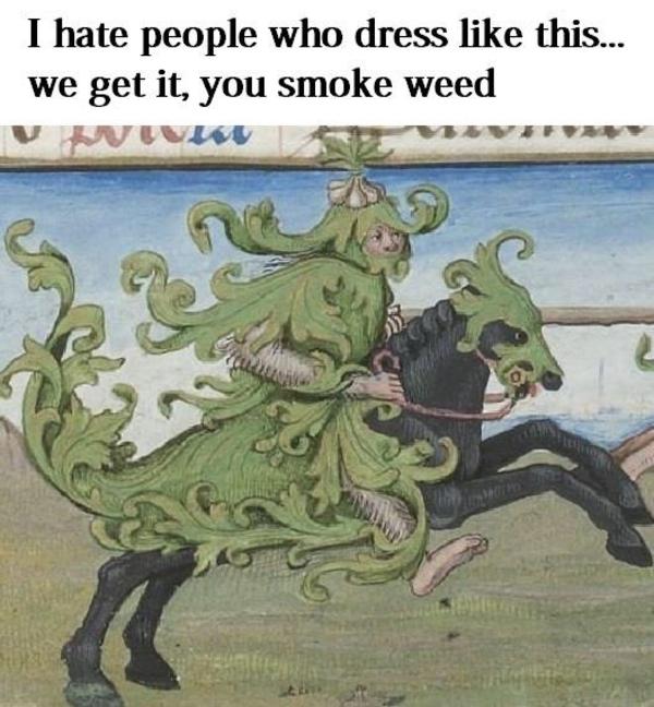 Green night | We Get It, You Smoke Weed | Know Your Meme