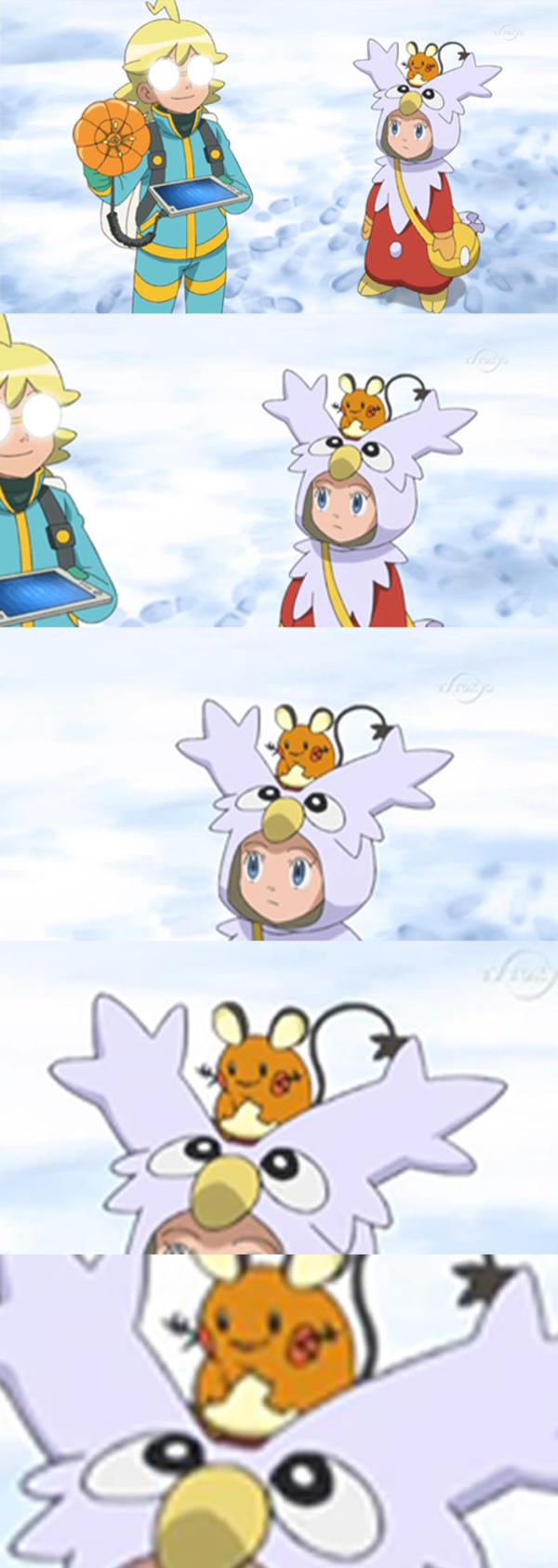 It's looking at me | Pokémon | Know Your Meme