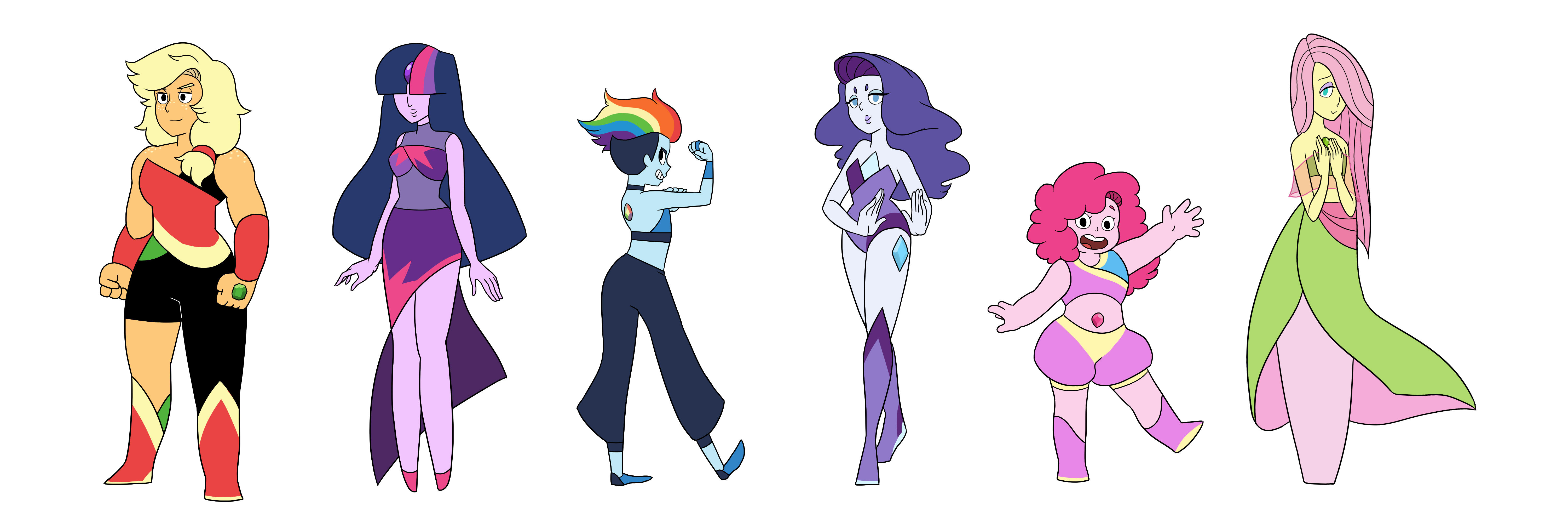 My Little Crystal Gems by kilala97 | My Little Pony: Friendship is ...
