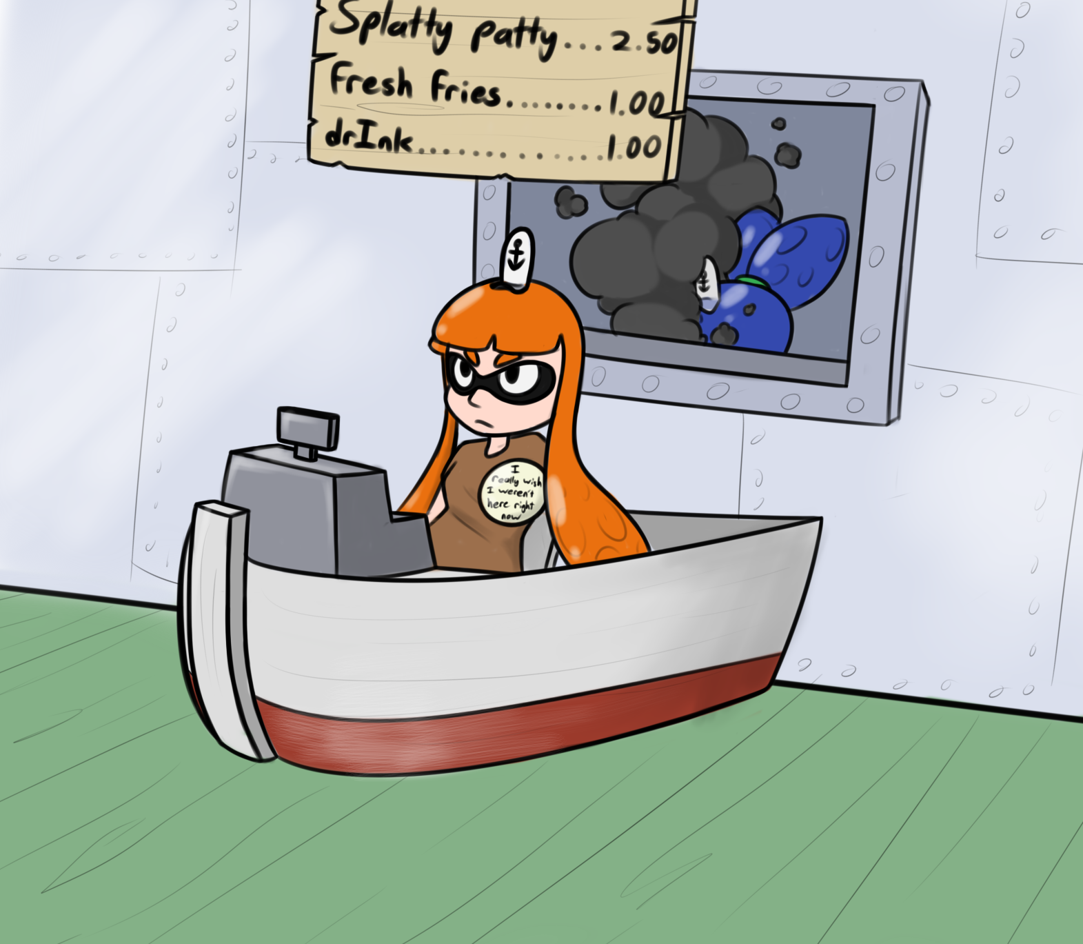 The squid crab | Splatoon | Know Your Meme