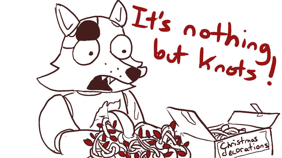 Foxy Knots by Crisis-Omega | Knotting / Take the Knot | Know Your Meme