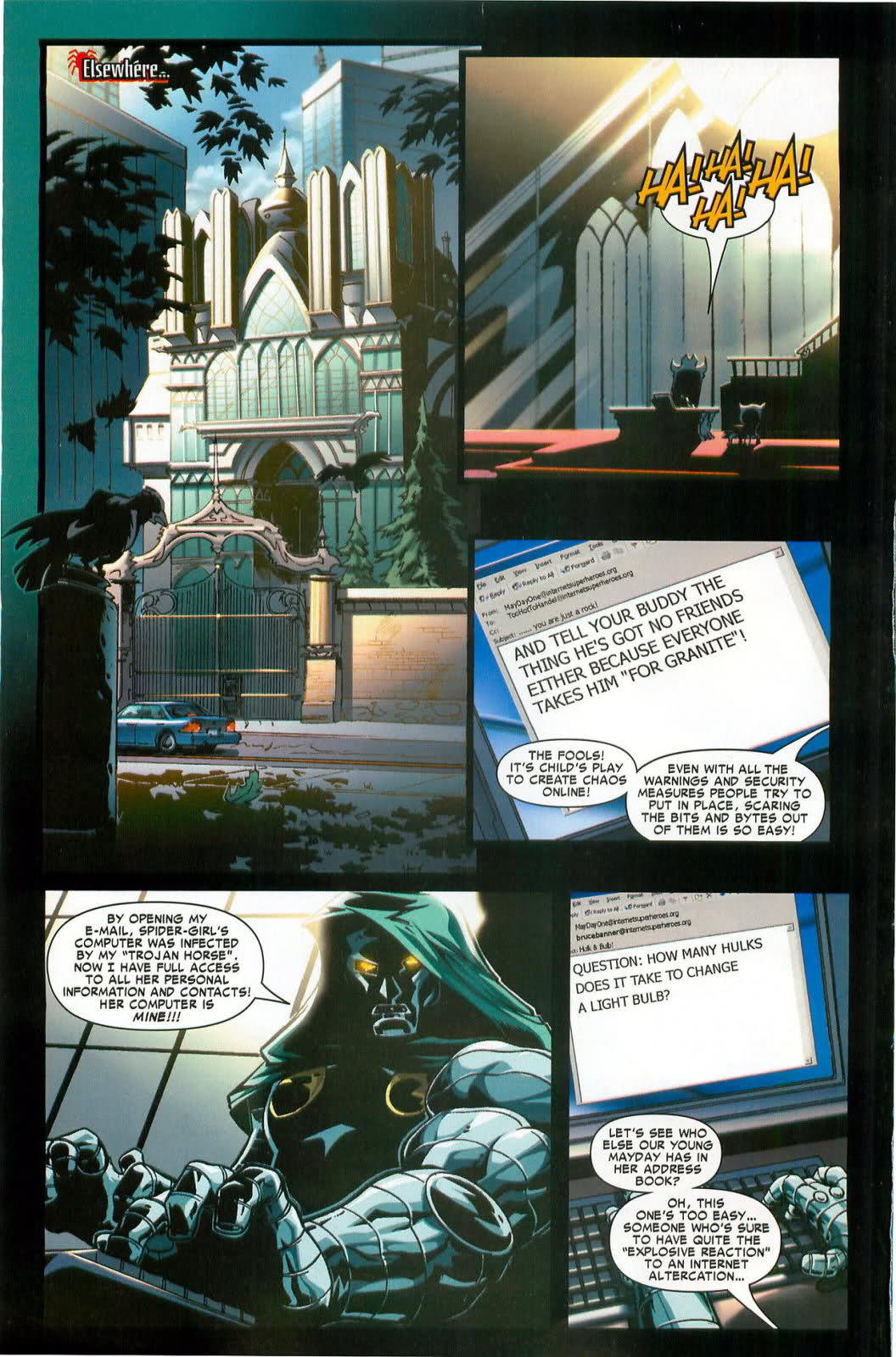 Doom, internet hacker extraordinaire | Marvel Comics | Know Your Meme