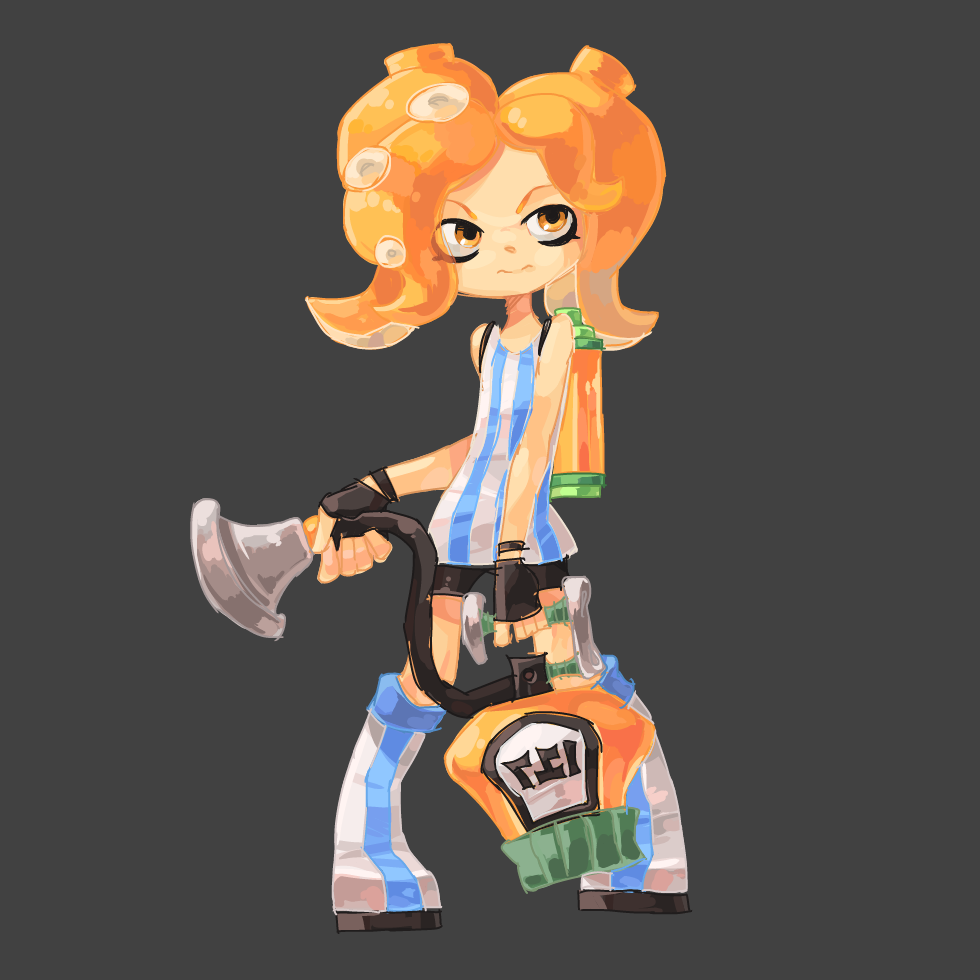 Octoling + Weapon 4 | Splatoon | Know Your Meme