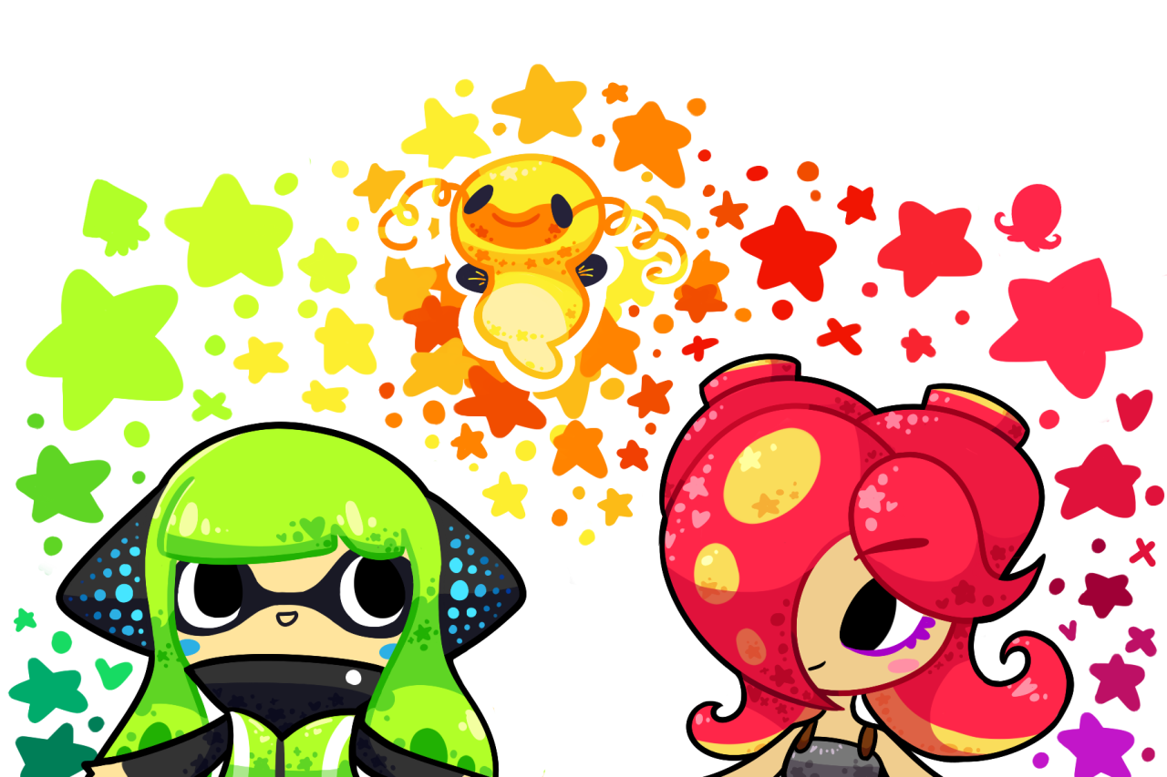 why are these little cephalopod children so adorable | Splatoon | Know ...