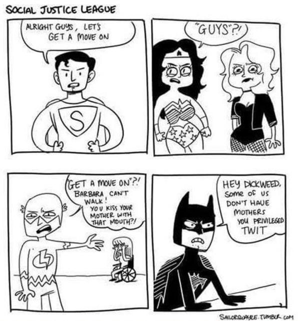 The Social Justice League | Social Justice Warrior | Know Your Meme