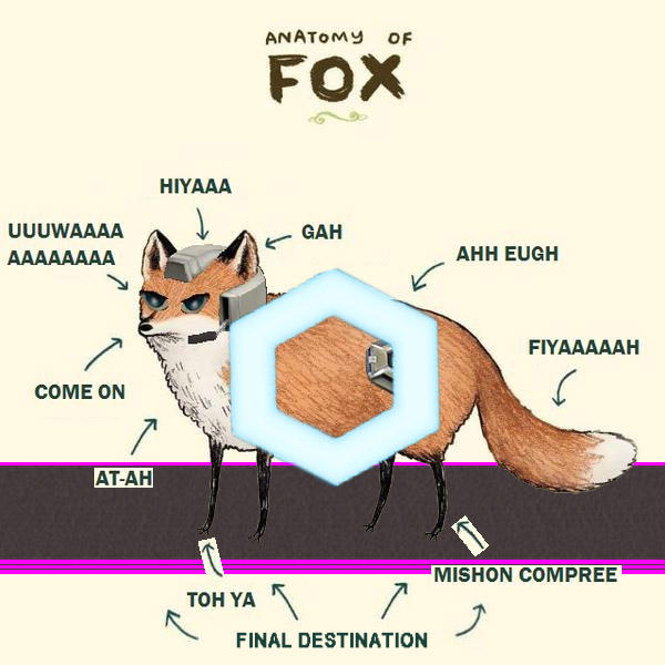 Anatomy of a Melee Fox | Super Smash Brothers | Know Your Meme
